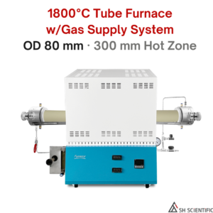 CVD-200TG300 - 1200°C - Tube Furnace w/Gas Supply System - OD 200mm