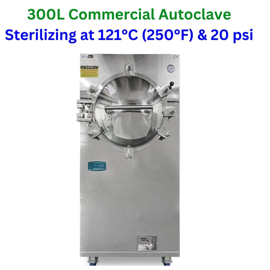 Autoclave for Mushroom Cultivation - SH Scientific - Lab Furnace, Drying Oven, Autoclave, and ...