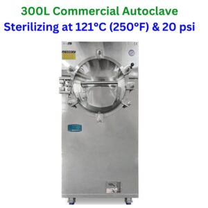SH Autoclave 150M - 150 Liter Capacity Top Loading Autoclave