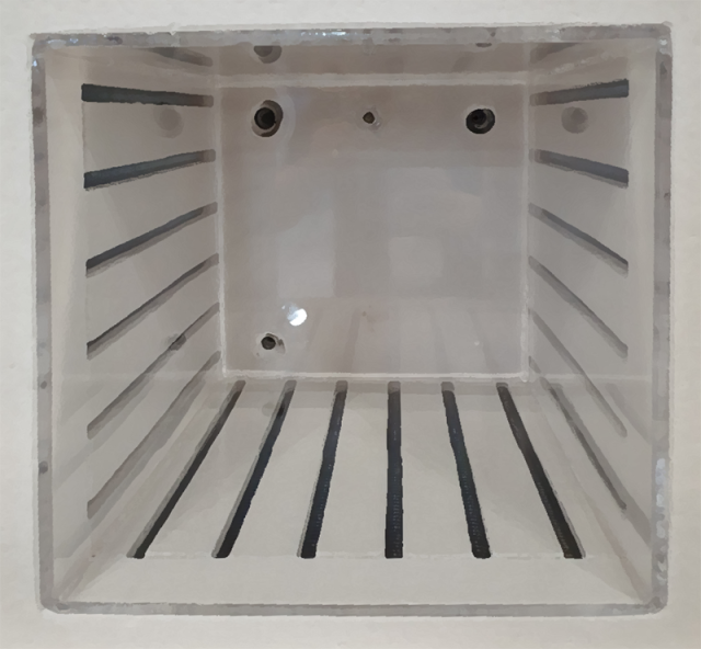 Vacuum Muffle Furnace with Quartz Chamber