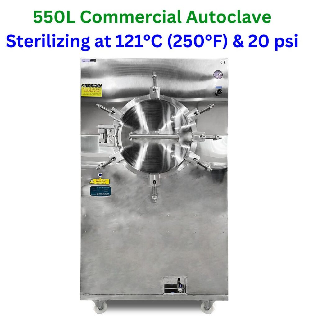 Autoclave for Mushroom Cultivation - SH Scientific - Lab Furnace, Drying Oven, Autoclave, and ...