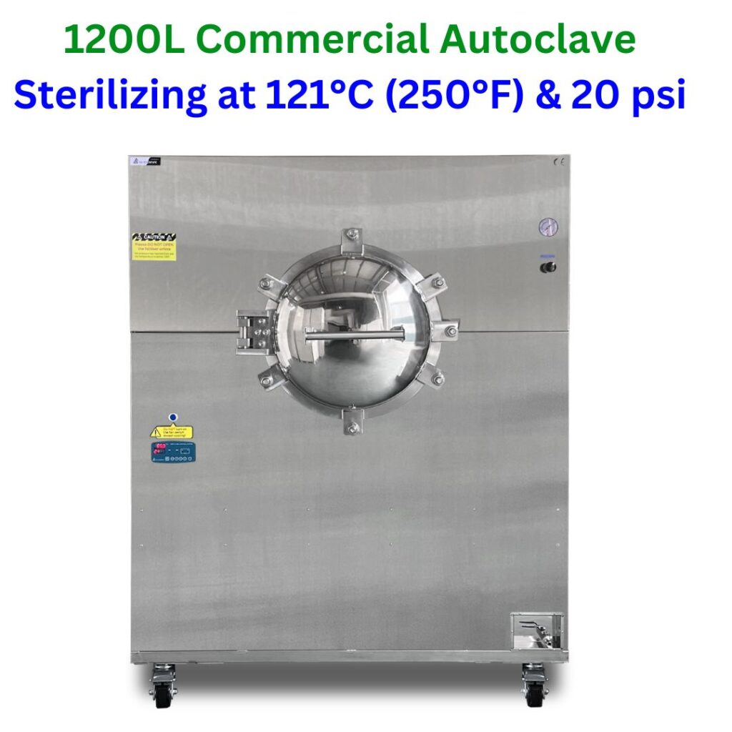 Autoclave for Mushroom Cultivation - SH Scientific - Lab Furnace, Drying Oven, Autoclave, and ...
