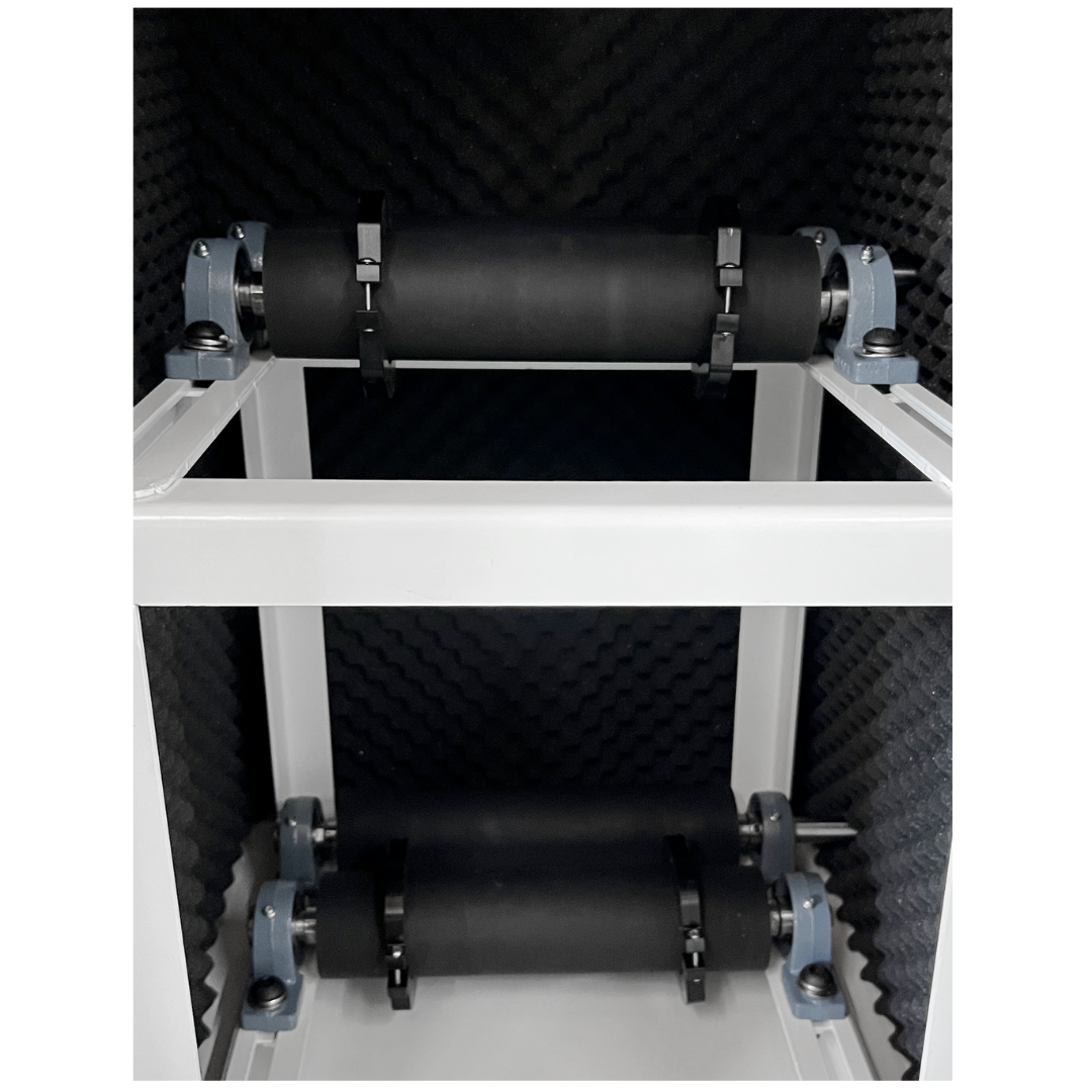 Ball Mill in Noise Proof Cabinet (300mm Rollers)