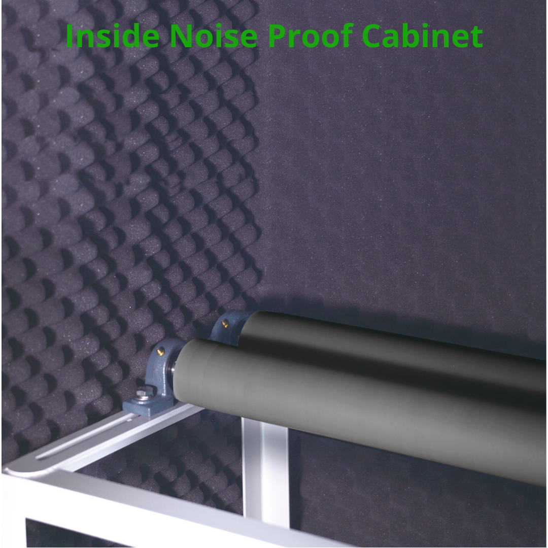 Ball Mill in Noise Proof Cabinet (700mm Rollers)