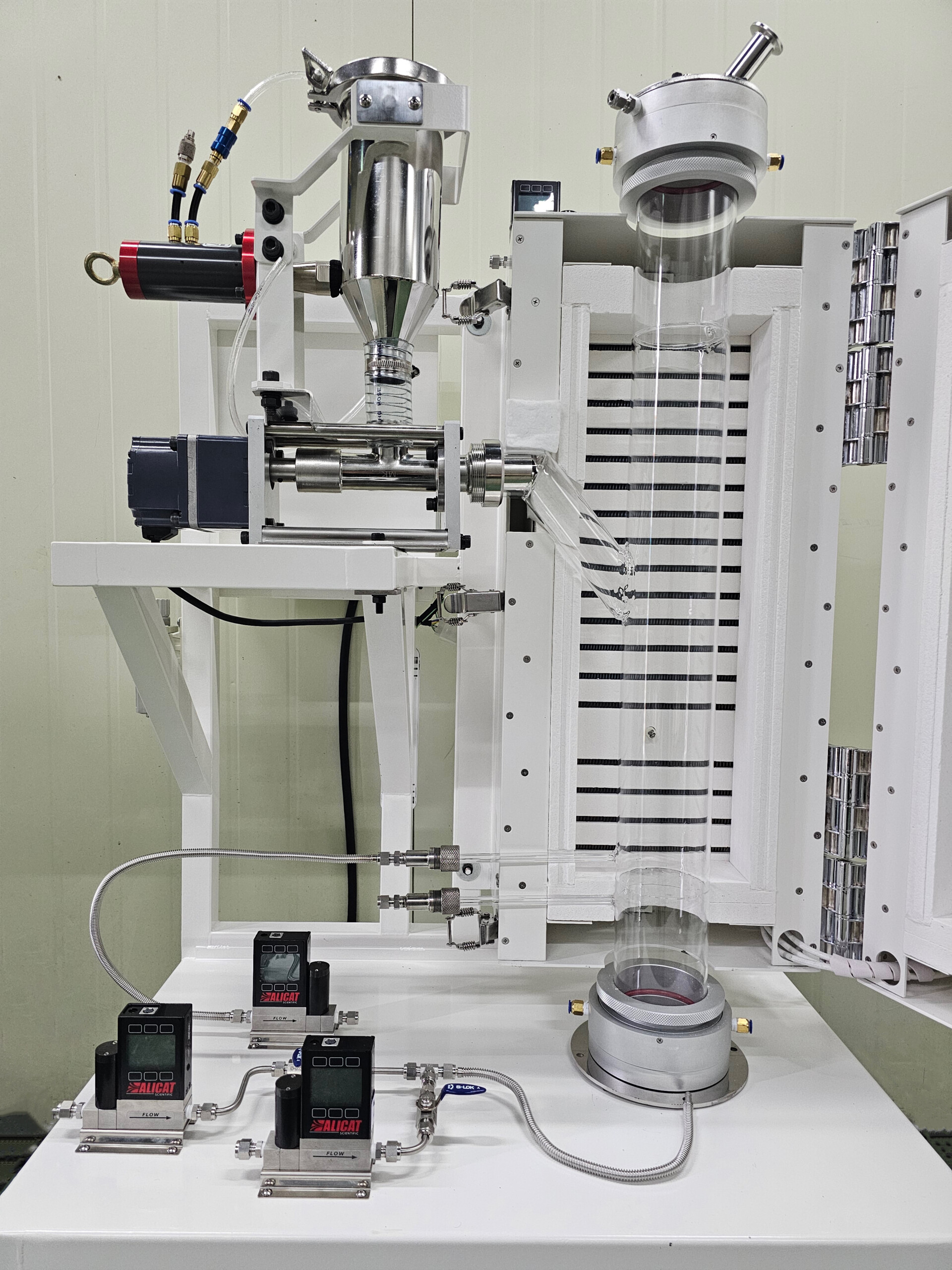 Vertical and Custom Tube Furnace for Battery Research