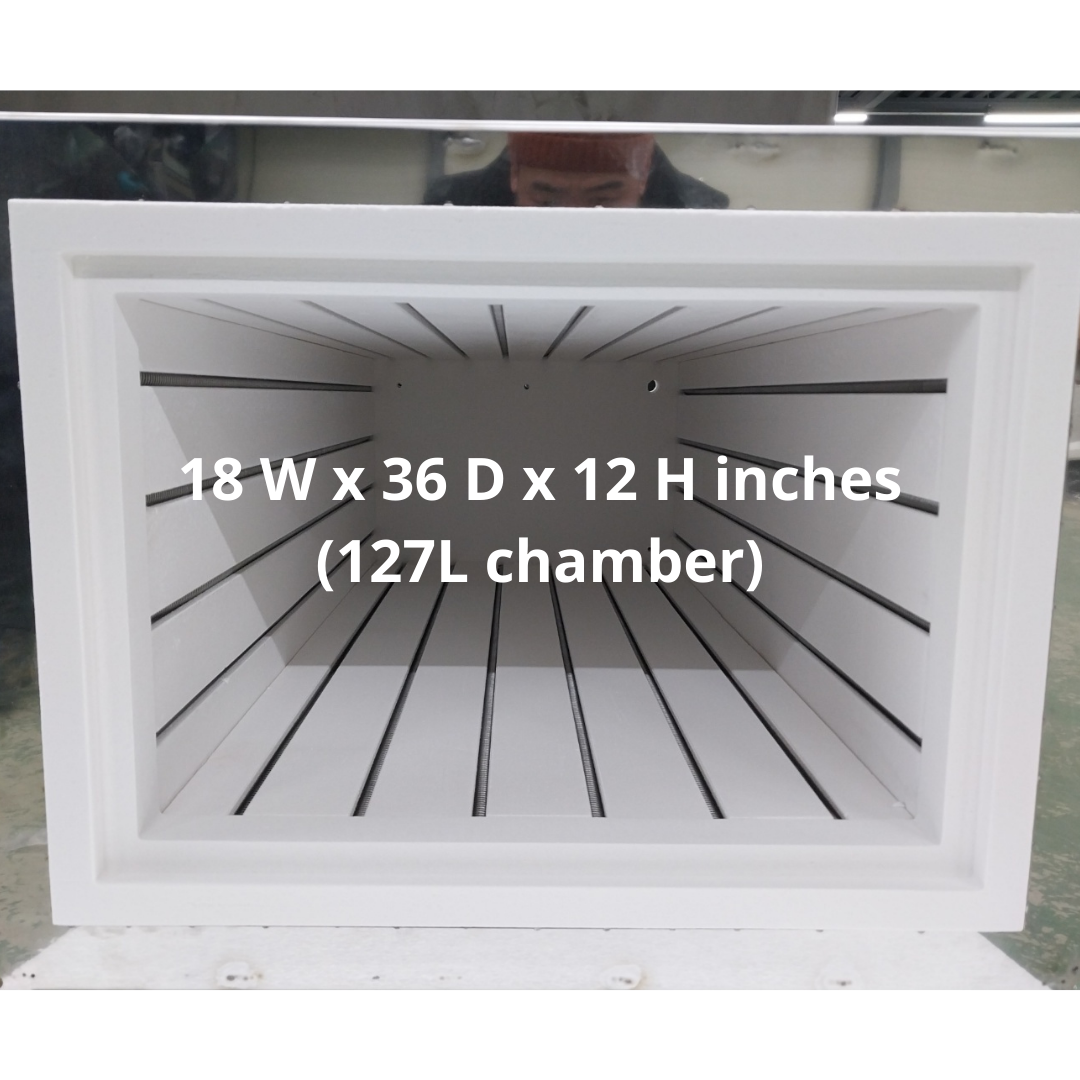 Custom Vacuum Muffle Furnace for Advanced Biomass Pyrolysis
