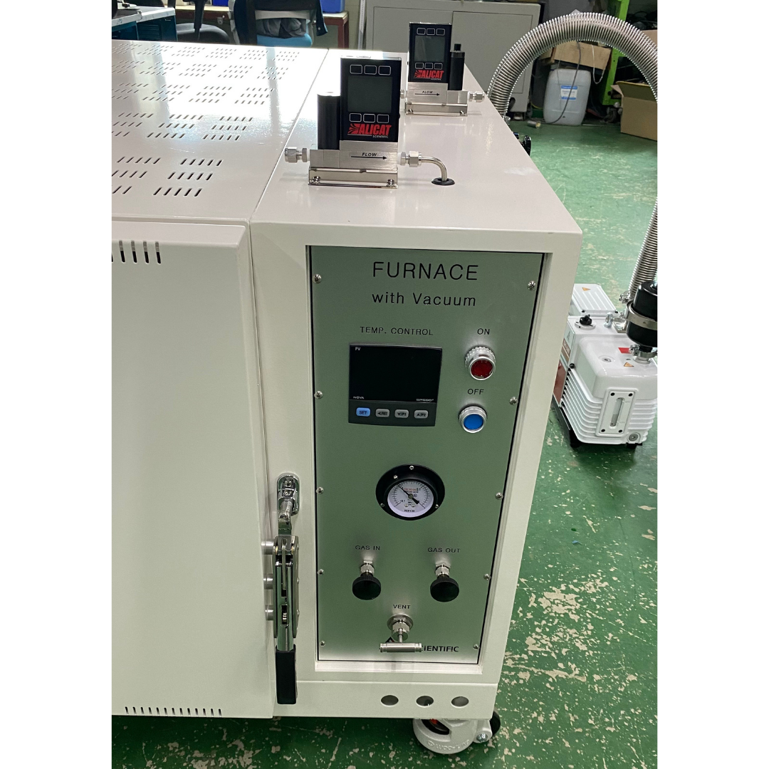 Custom Vacuum Muffle Furnace for Advanced Biomass Pyrolysis