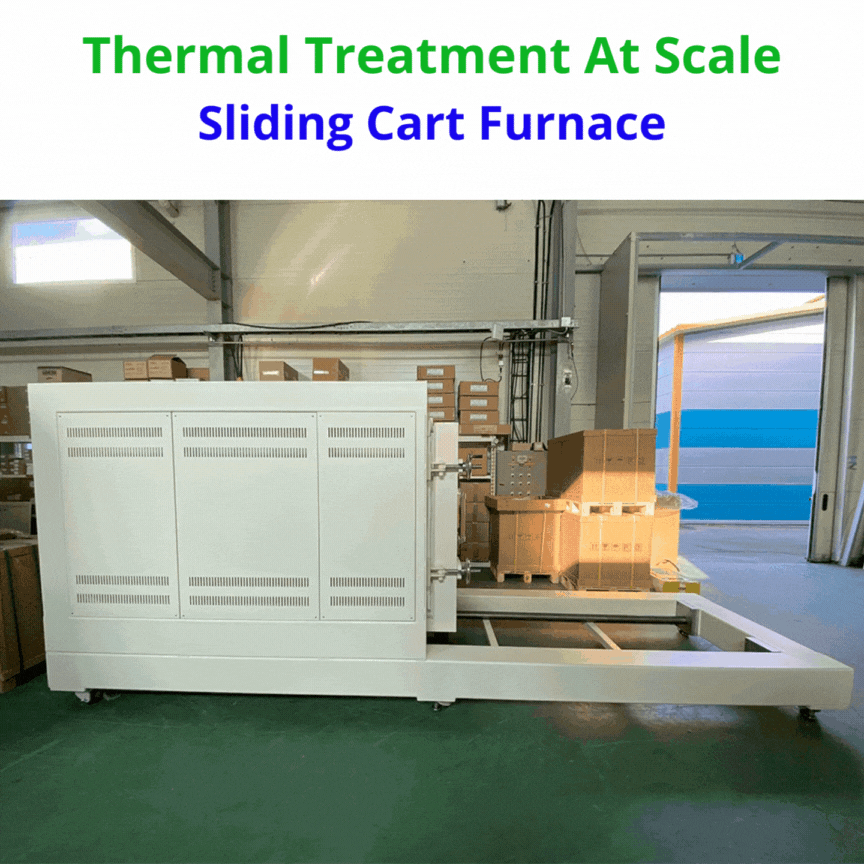 SH Scientific Sliding Cart Furnace - Thermal Treatment at Scale