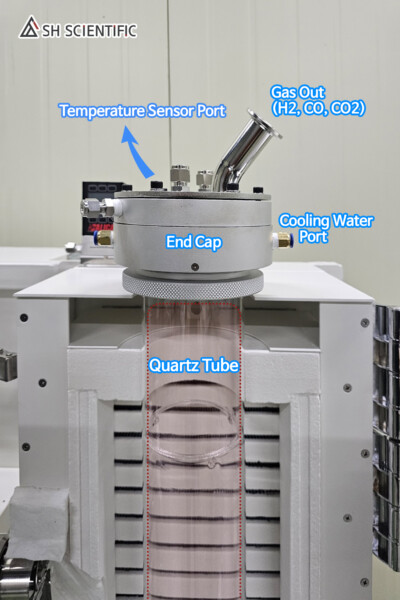Continuous Vertical Tube Furnace - SH Scientific - Lab Furnace, Drying ...