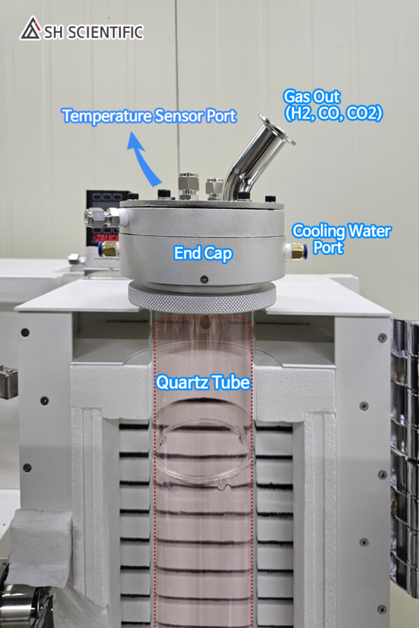 Continuous Vertical Tube Furnace - SH Scientific - Lab Furnace, Drying ...