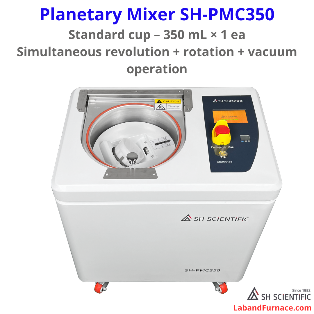 Benchtop Planetary Vacuum Mixer: Bubble-Free Mixing & Degassing