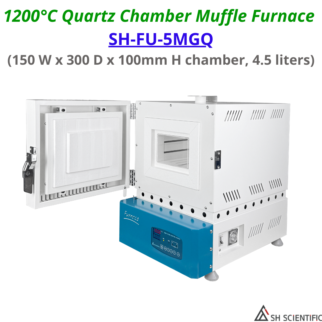 1200°C Quartz Chamber Muffle Furnace | 5MGQ